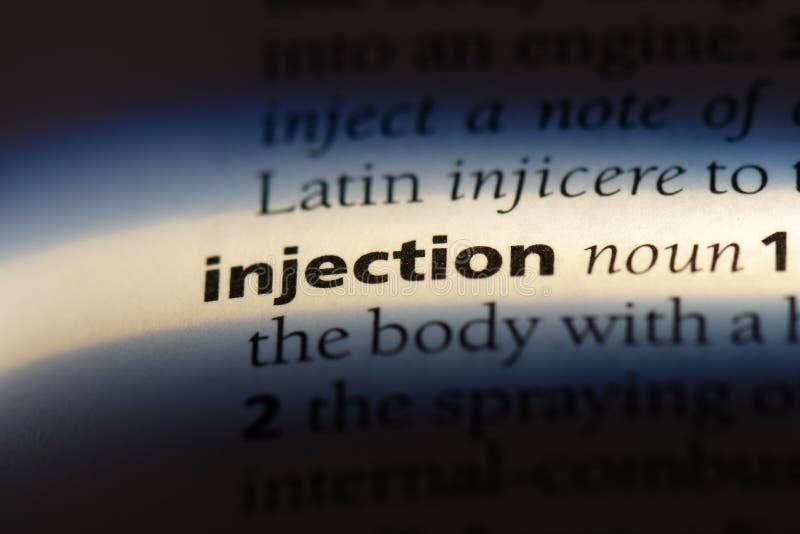 Injection stock photo. Image of closeup, page, macro - 126531148