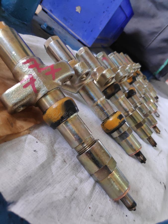 A Nozzle of a Jet Engine with a Variable Thrust Direction Stock Photo ...