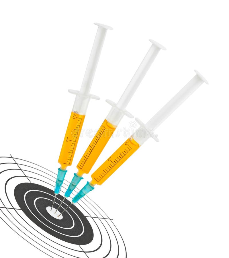 Medicinska Sprutor På Orange Arkivfoto - Bild av fyra, sjukhus: 163156794