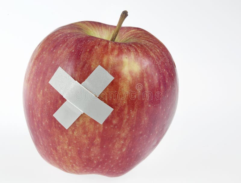 Apple injury stock photo. Image of flavor, nutrition - 24156362