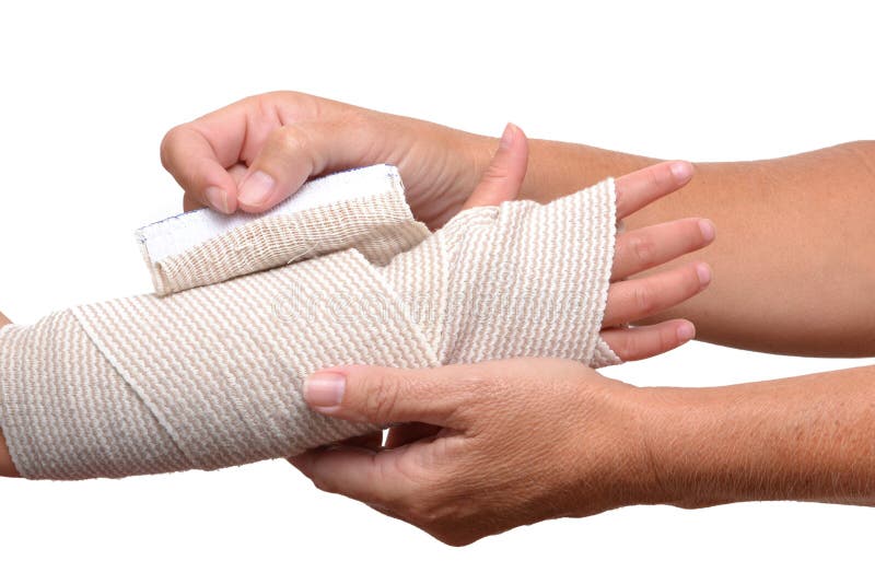Injured Arm stock image. Image of doctor, white, hands - 26119323