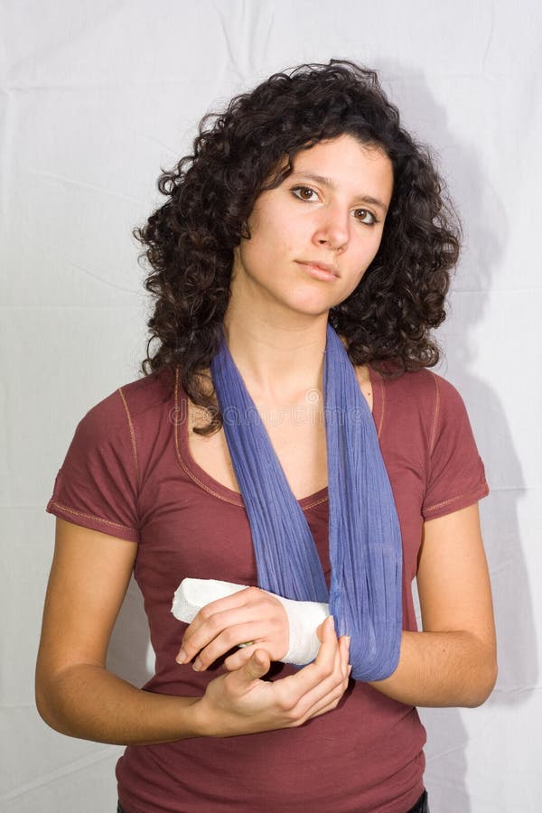 Injured hand stock image. Image of hospital, injury, hand - 12661063