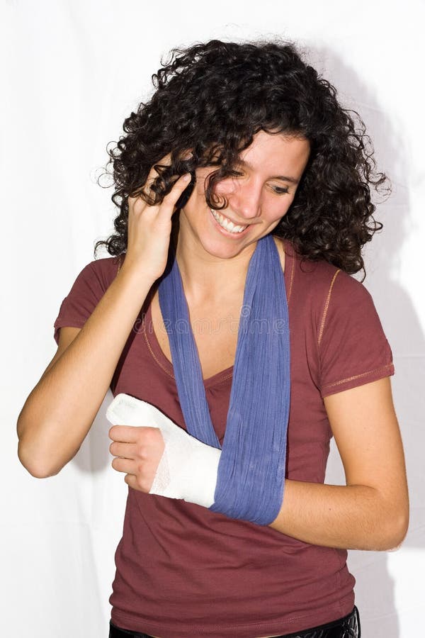 Injured hand stock image. Image of injuried, fracture - 12661207