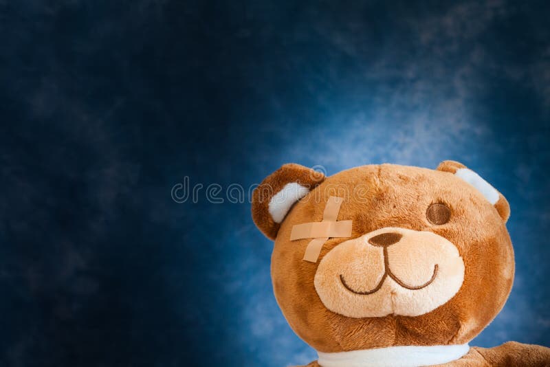Injured Teddy Bear stock photo. Image of injury, hurt - 72816192