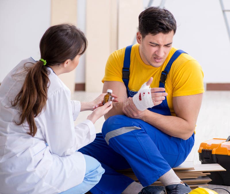 Worker Being Hoisted Up into a Tree Stock Photo - Image of risk ...