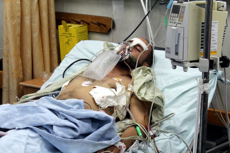 Injuries in gaza editorial photo. Image of hospital, victims - 27716296