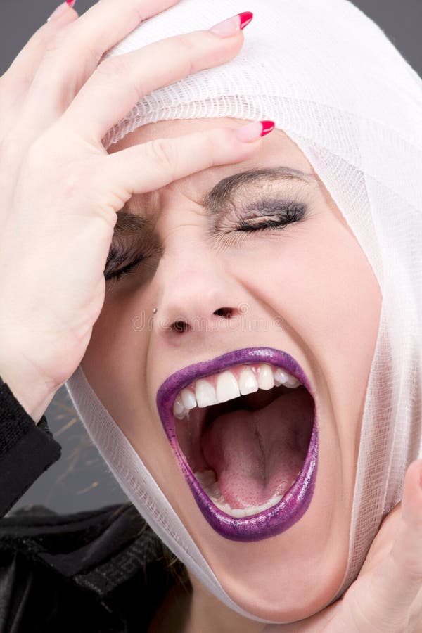 Injury stock image. Image of human, grief, girl, insult - 10733321