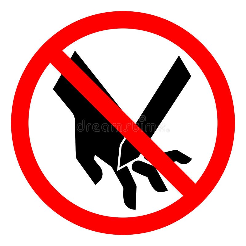 Injury Hazard Cutting of Fingers Angled Blade Symbol Sign, Vector ... Injury Hazard Cutting of Fingers Angled Blade Symbol Sign, Vector ...