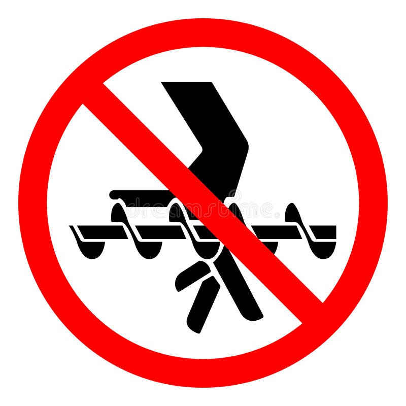 Injury Hazard Cut Hazard Hazard Symbol Sign, Vector Illustration ...