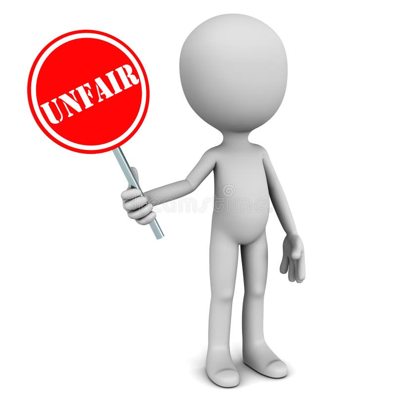 Équilibre juste et injuste illustration stock. Illustration of ...