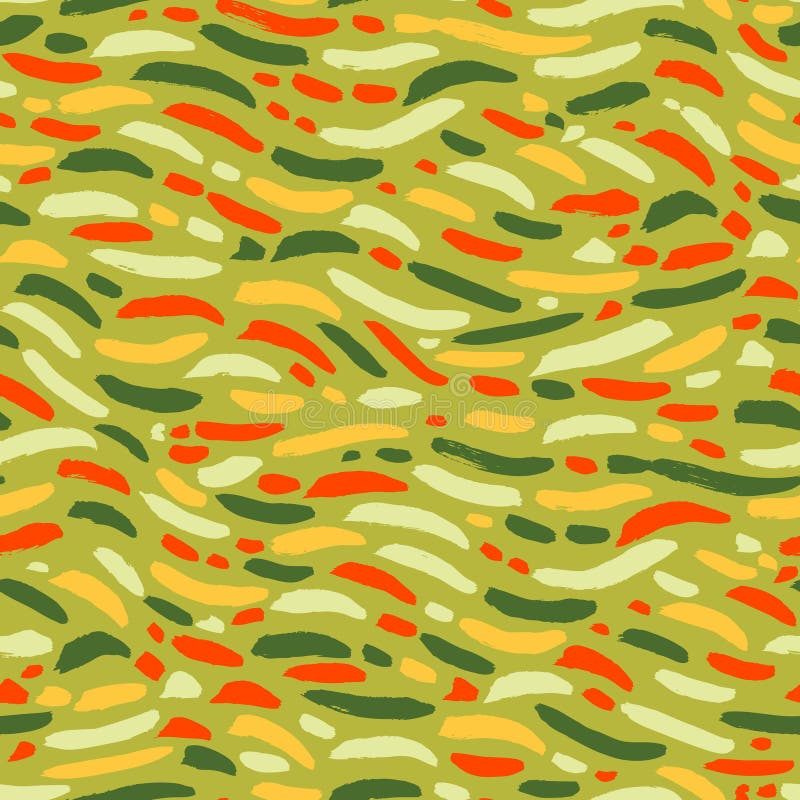 Ink Abstract Seamless Pattern. Background with Colorful Artistic Stock ...