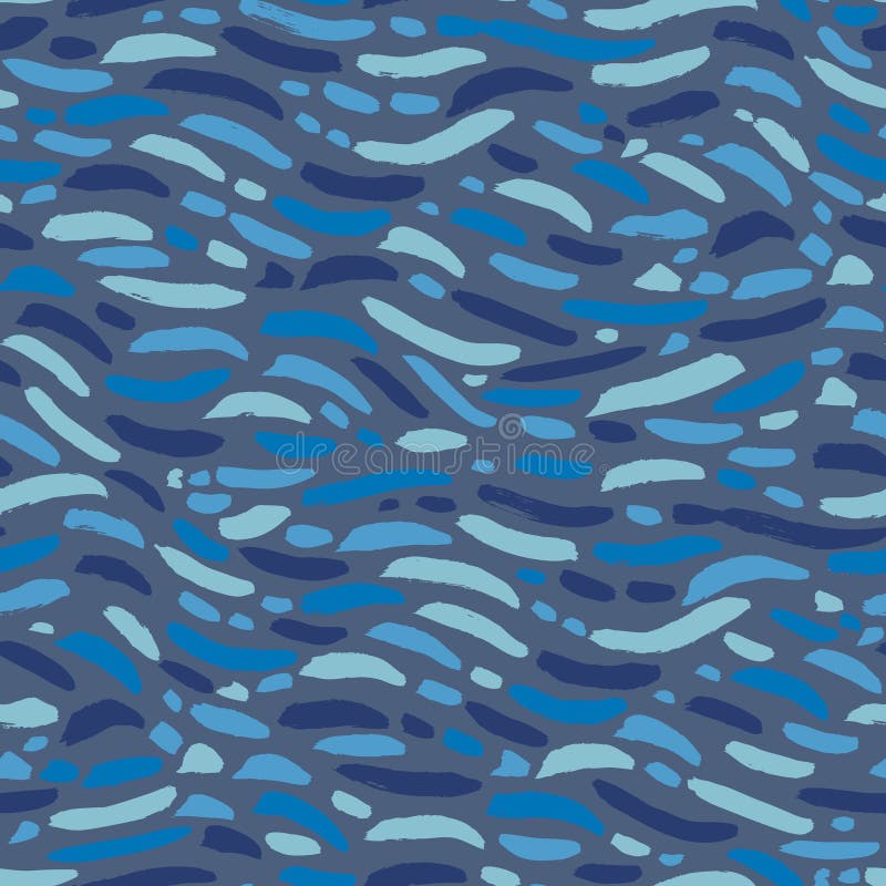 Ink Abstract Seamless Pattern. Background Stock Vector - Illustration ...