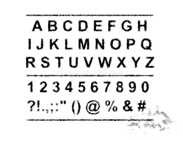 Ink Alphabet Stock Illustrations – 44,128 Ink Alphabet Stock ...