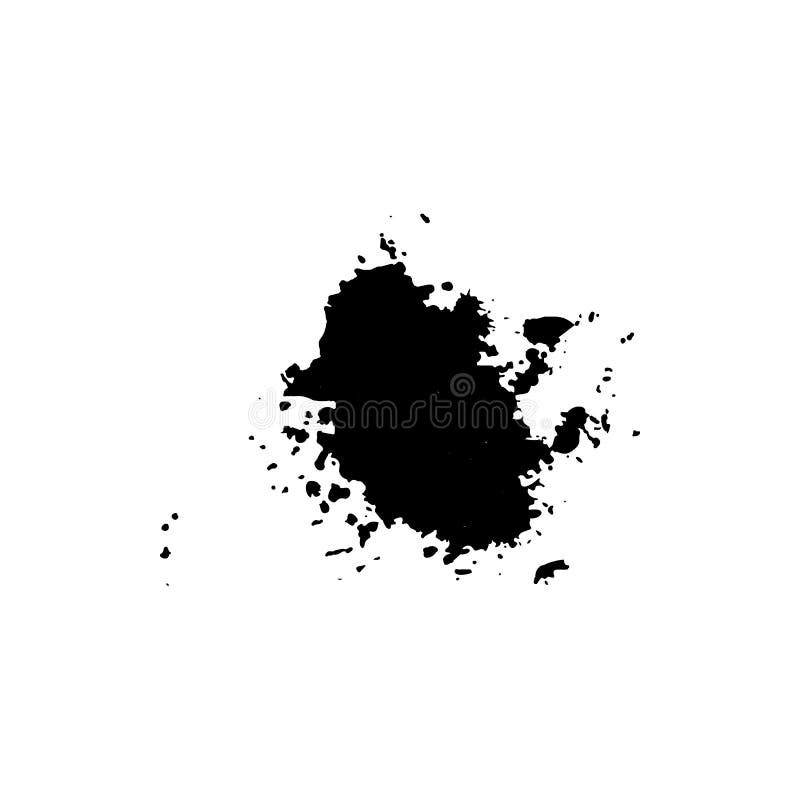 Ink blob or drop stock vector. Illustration of fluid - 101937124