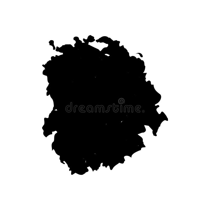 Ink blob or drop stock vector. Illustration of fluid - 101937124