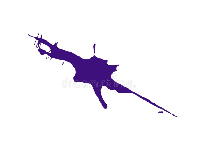 Ink blot stock vector. Illustration of cartoon, blot, blotter - 1846843