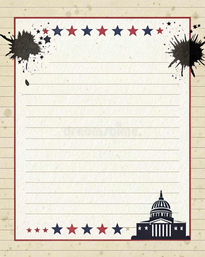 Ink Blot Border Paper Texture Expressive and Edgy Stock Illustration ...