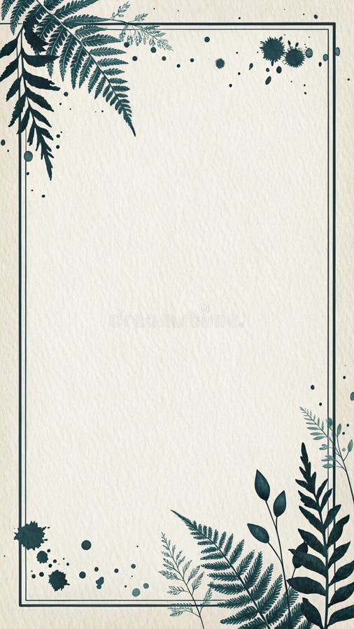 Ink Blot Border Paper Texture Expressive and Edgy Stock Illustration ...