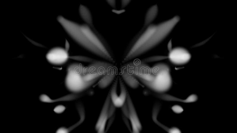 Ink Blot Effect Kaleidoscope Loop Stock Video - Video of creativity ...