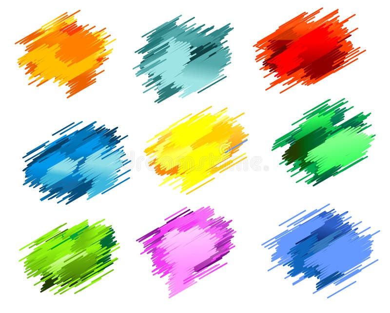 Ink blots stock vector. Illustration of blob, decoration - 18324387