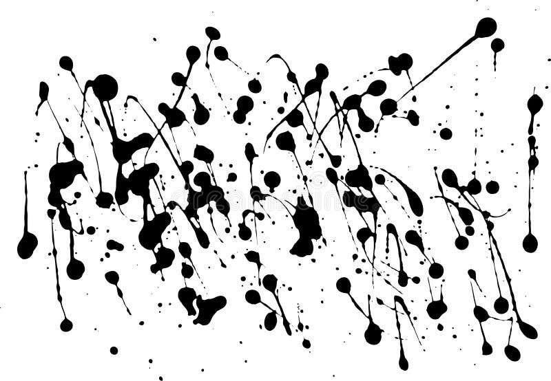 Ink blots stock vector. Illustration of splash, splat - 8972491
