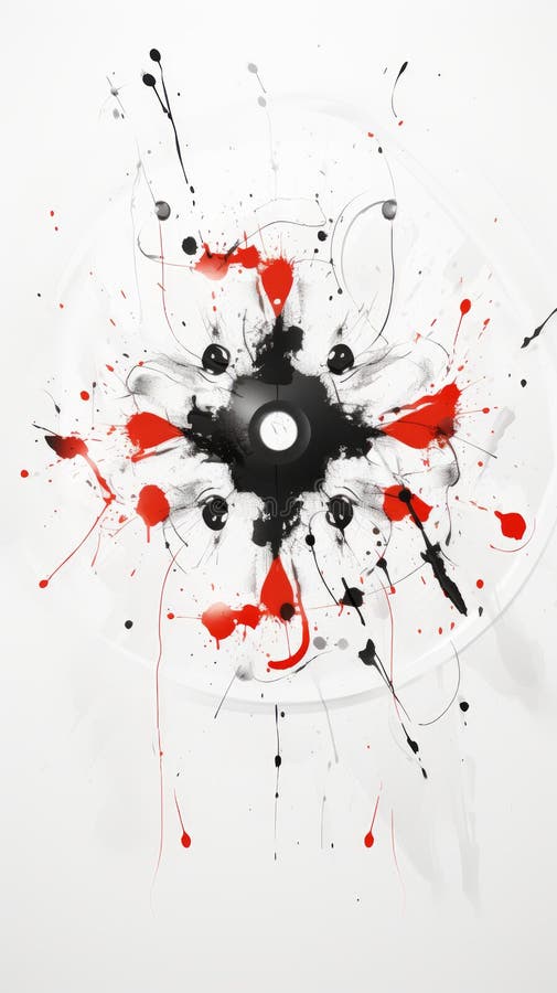 Ink Blots Material Structure Background Stock Illustration ...