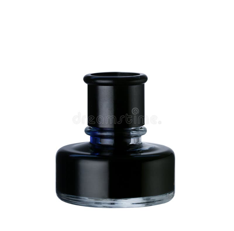 Ink Bottle stock photo. Image of retro, instrument, black - 15301132