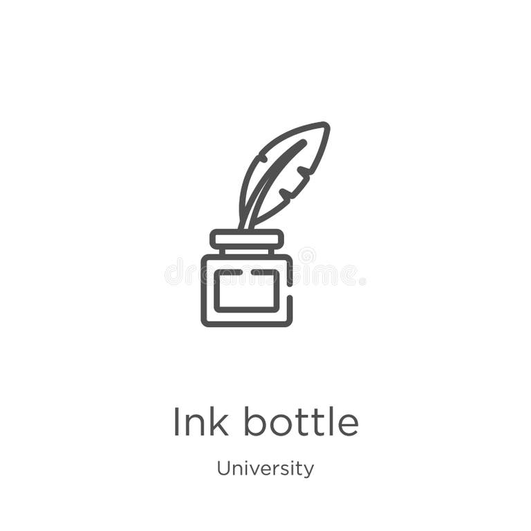 Ink Bottle Outline Stock Illustrations – 6,941 Ink Bottle Outline Stock ...