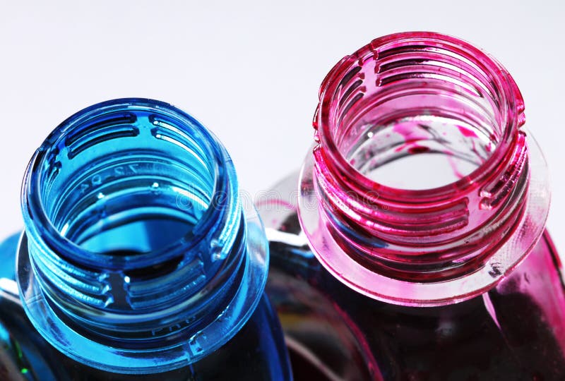 Ink bottles stock image. Image of magenta, cyan, purple - 34474411