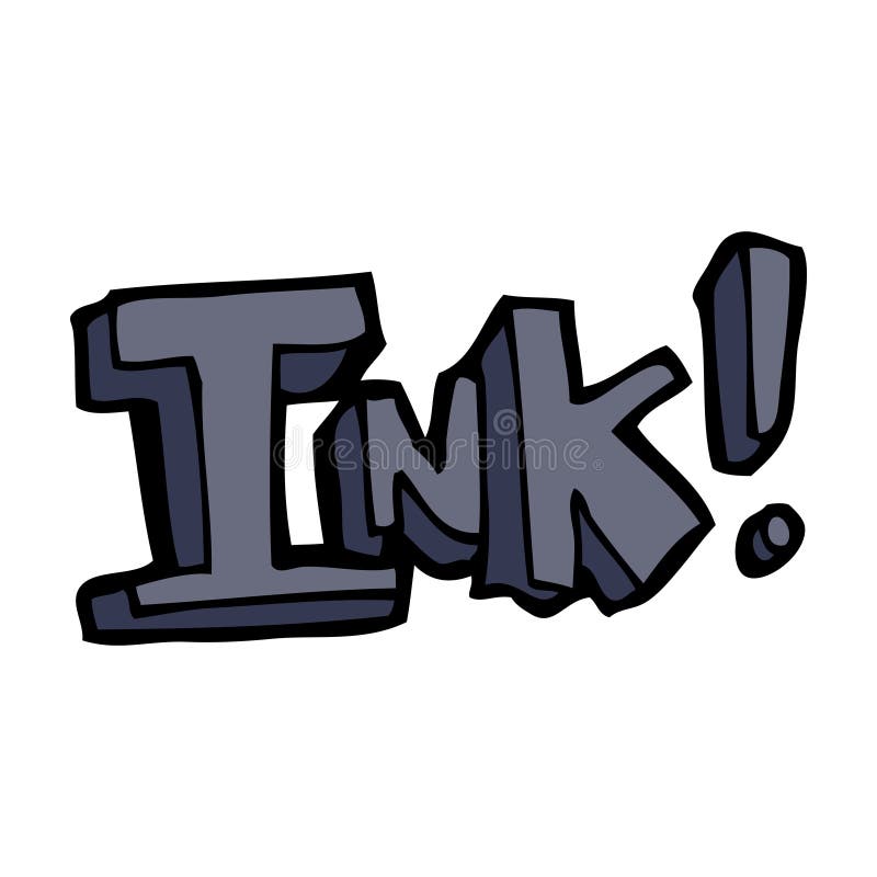 Ink cartoon stock vector. Illustration of cartoon, doodle - 37010795