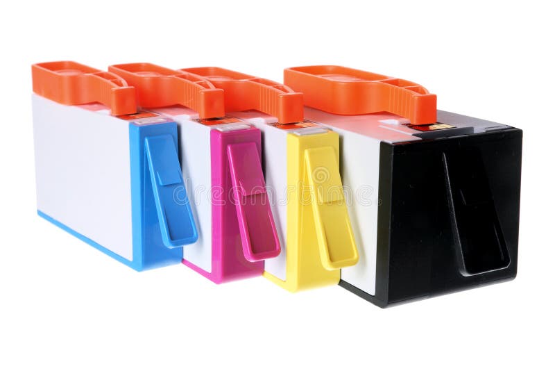 Ink cartridges stock image. Image of colour, splat, liquid - 3163579