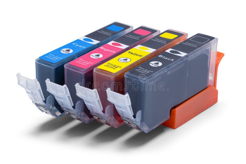 Ink Cartridges stock image. Image of cartridge, blue - 270804329