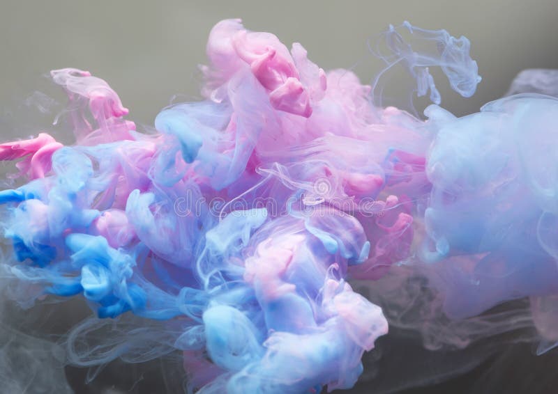 Ink cloud in the water stock photo. Image of laboratory - 113086304