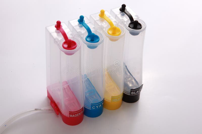 Ink CMYK stock photo. Image of inkjet, printers, plastic - 40358176