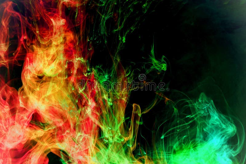 Ink Bright in Water Background Image Stock Image - Image of color, blue ...