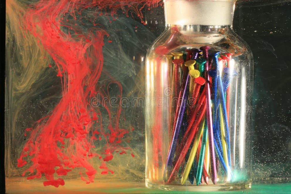 Ink dissolving stock image. Image of drops, transparent - 2638113