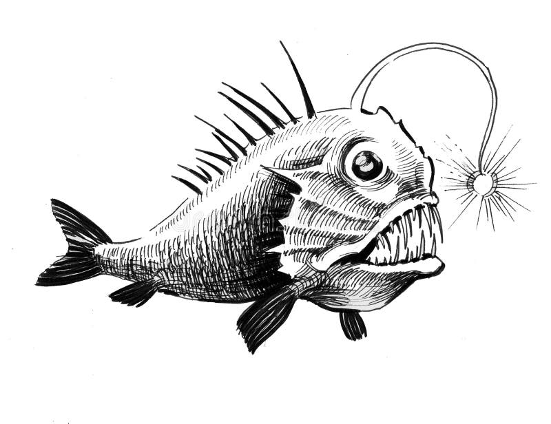 Creepy Fish Stock Illustrations – 548 Creepy Fish Stock Illustrations ...