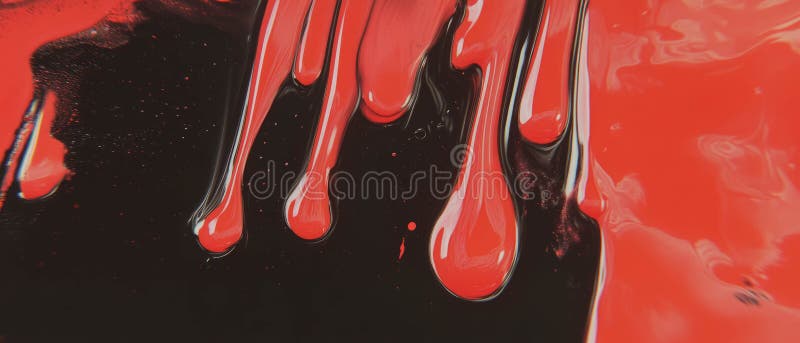 Ink Drips Create Dynamic Textures with Flowing Lines and Varied ...