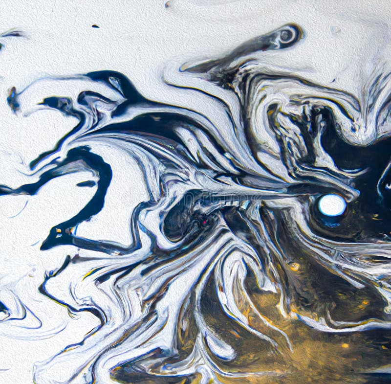 Ink Drop Abstract Background Concept . Stock Illustration ...