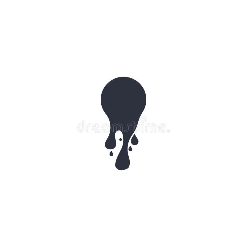 Ink Drop Vector Icon Design Illustration Template Stock Vector ...