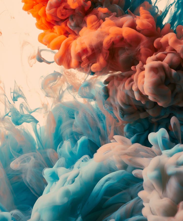 Ink Drop in Water Abstract Background Stock Photo - Image of movement ...