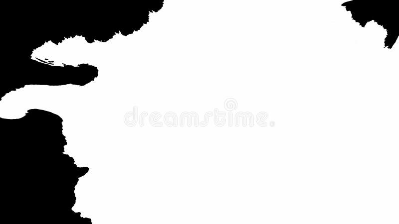 Ink Drops Transition on Black Background 4k Footage Ink Footage ...