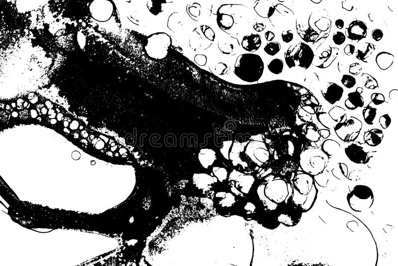 Ink Drops Vector Texture. Grunge Watercolor Background. Stock Vector ...
