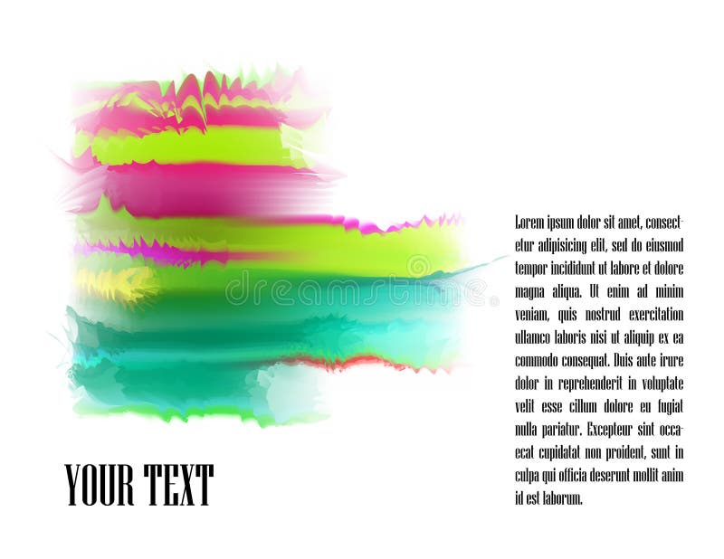 Ink Effect-abstract Background-vector Stock Vector - Illustration of ...