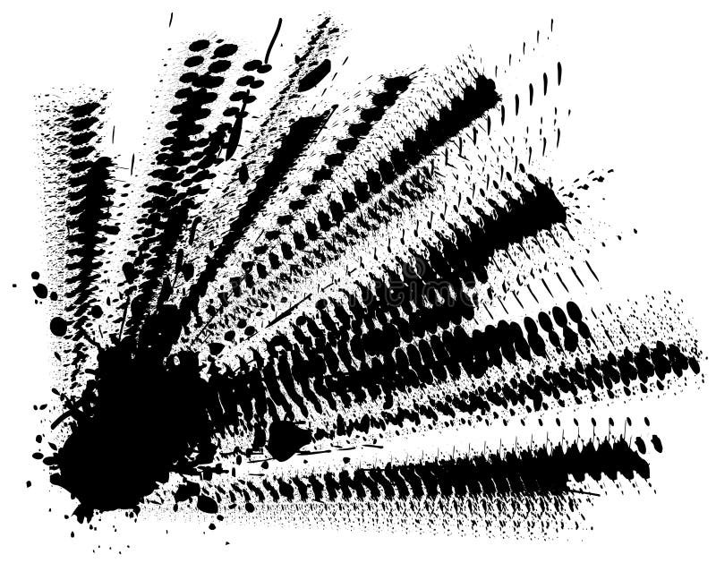 Ink explosion stock vector. Illustration of vibration - 5126359