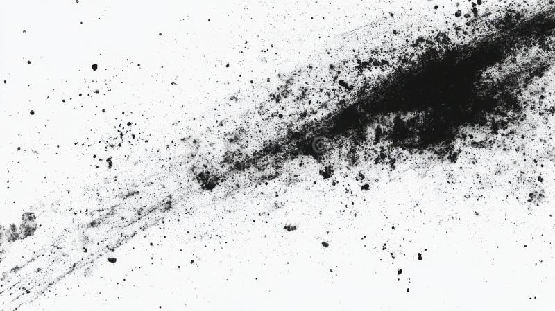 Ink Explosion on White Background. Overlay Effect Stock Illustration ...
