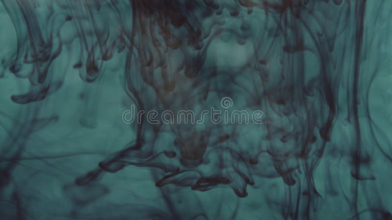 Ink flowing in the water. stock video. Video of background - 258492525