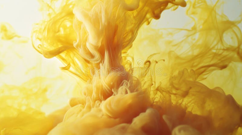 Ink Flowing in Water Creating Artistic Patterns and Textures Stock ...