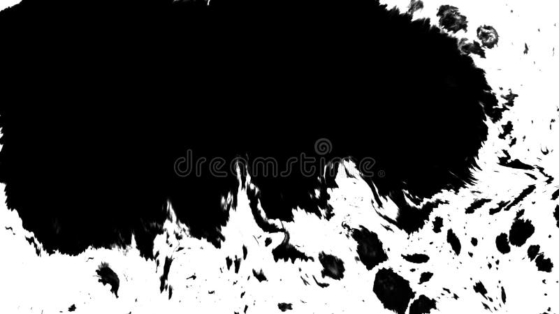 Ink Flowing on White Background Stock Footage - Video of drop, reveal ...