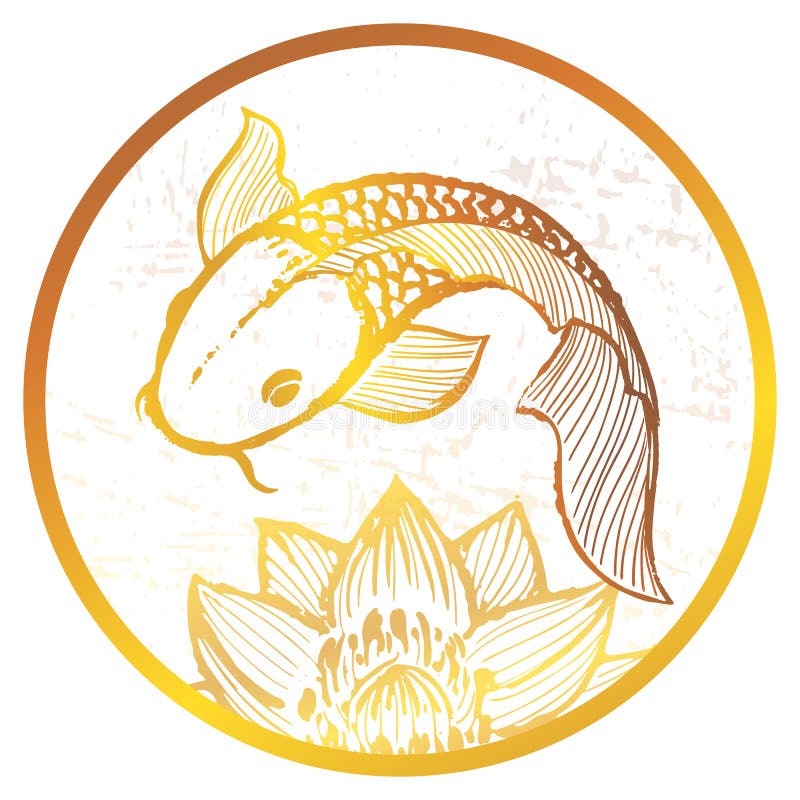 Chinese Golden Carp Stock Illustrations – 1,829 Chinese Golden Carp ...